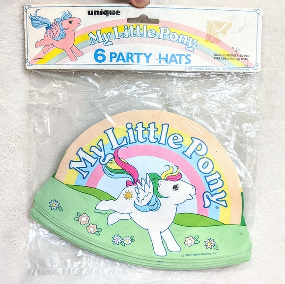 My Little Pony | Party Supplies | Vintage 984 My Little Pony Childrens ...